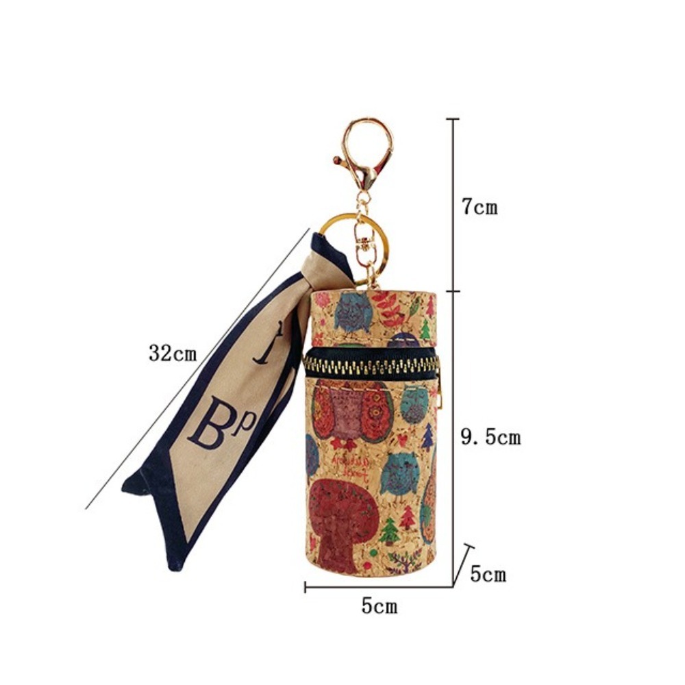GUSTAVA Mini Lipstick Bag, Portable Old Money Style Printed Coin Purse ...