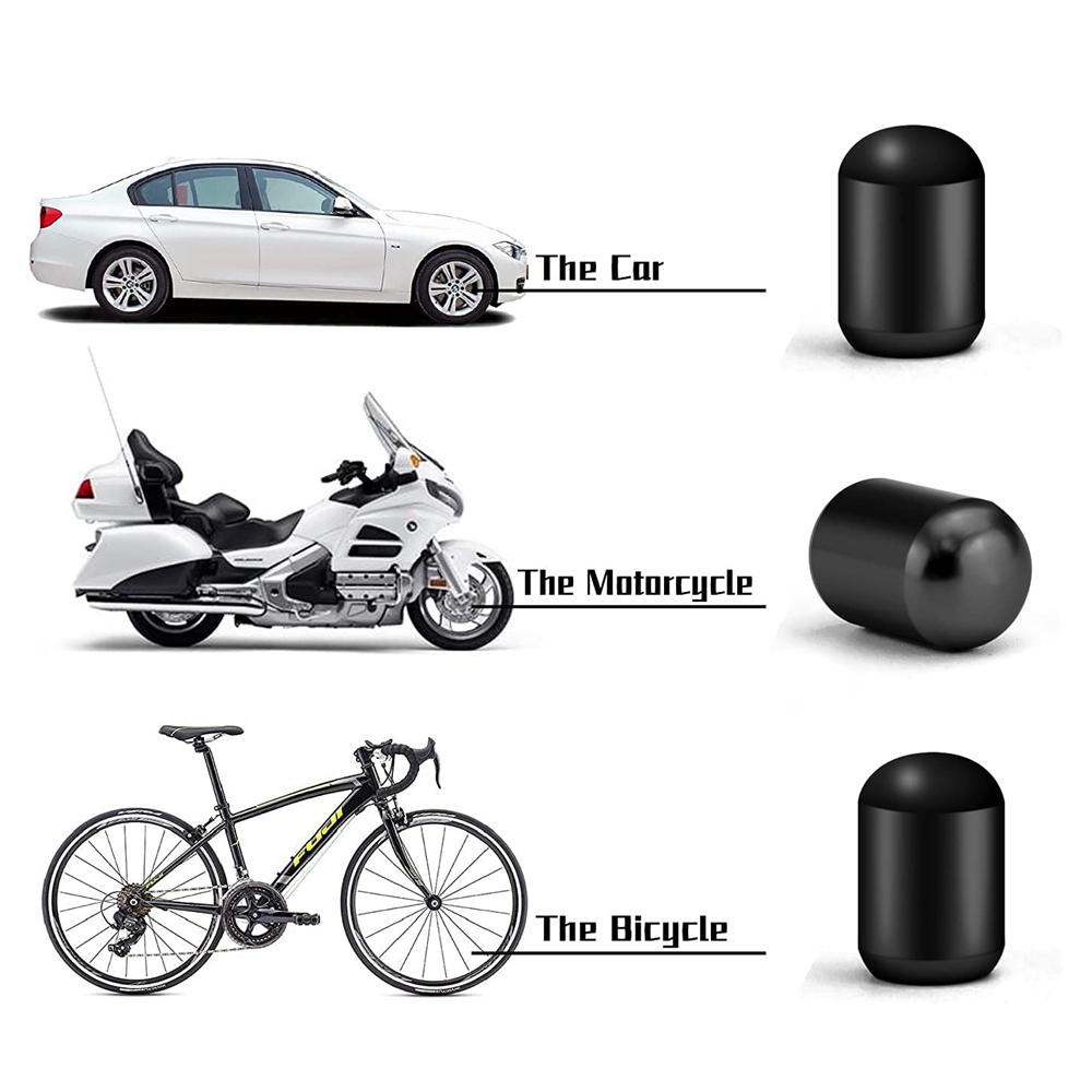 Tire Valve Stem Caps,4 pcs/Pack, Aluminum Alloy Tire Valve Cap Set ...