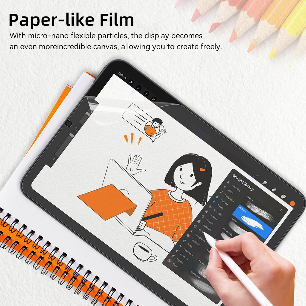 DANYCASE Paper Feel Like Screen Protector for HUAWEI MatePad SE 11 inch ...