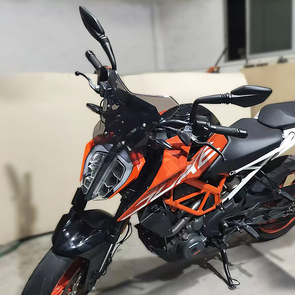 For KTM DUKE390 DUKE125 DUKE 390 DUKE 125 2017-2023 Windshield Front ...