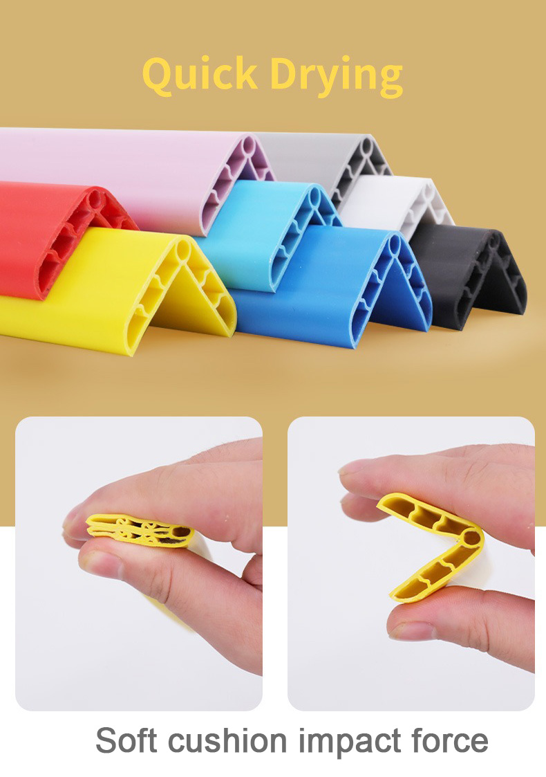 PVC Corner Protection Corner Wall Protector Protection Bar Bumper Strip ...