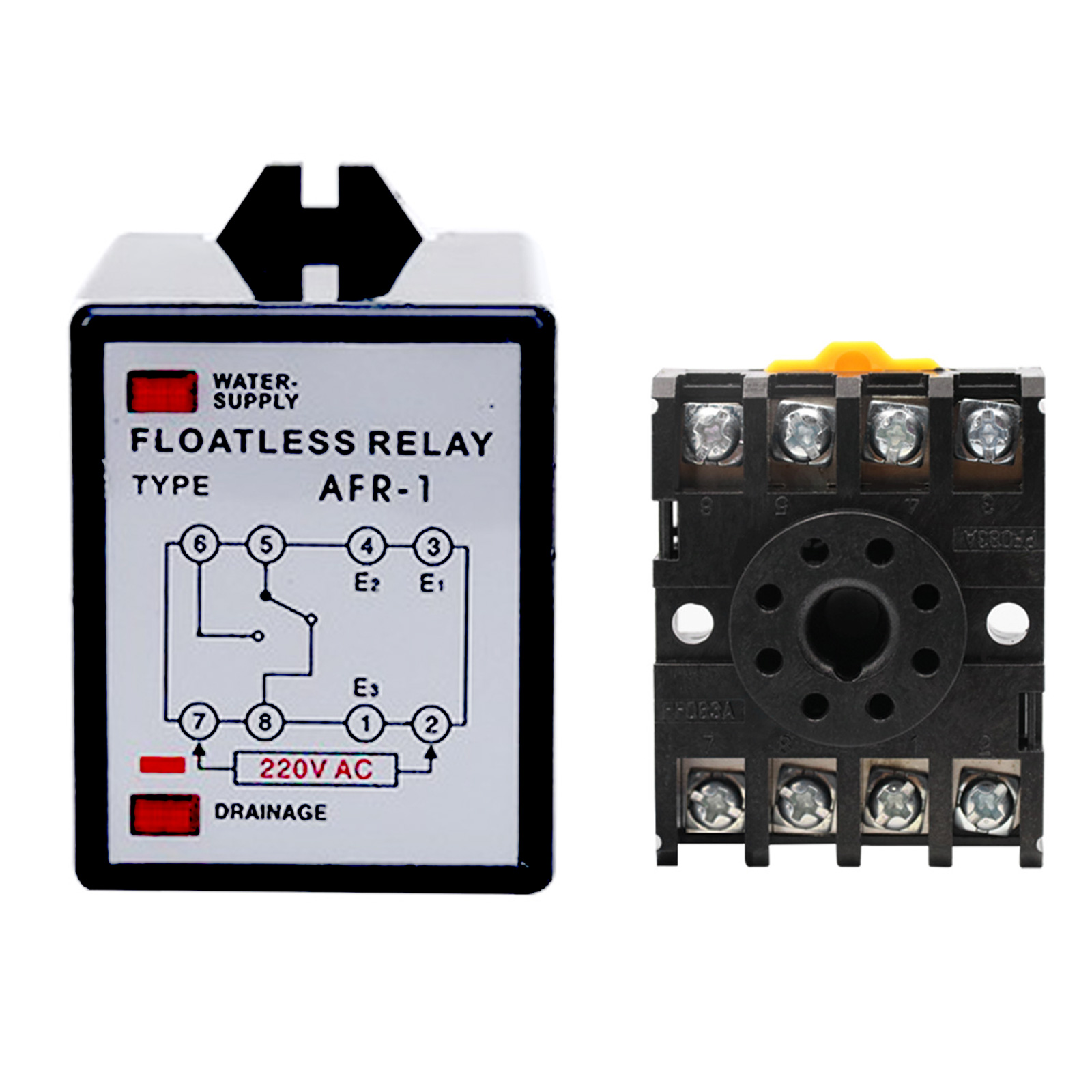 【Local Warehouse+COD】AC 220V Relays Floatless Level Switch Sensor ...