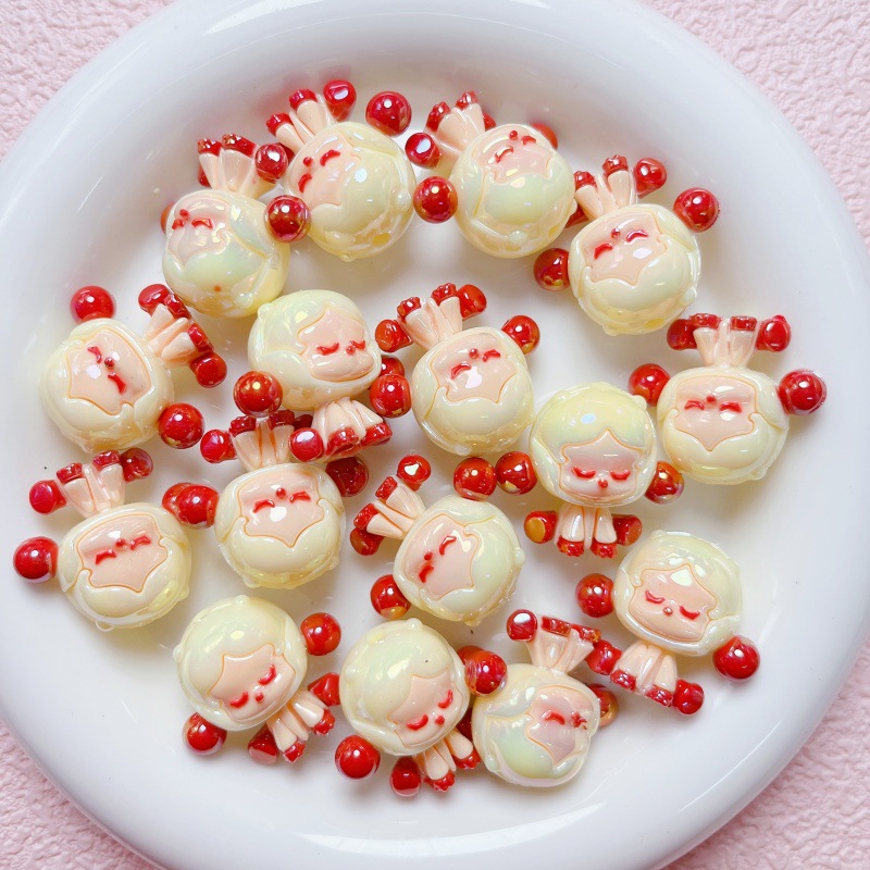 10pcs Color-Plated Cartoon Sitting Posture Posture Posture Posture ...