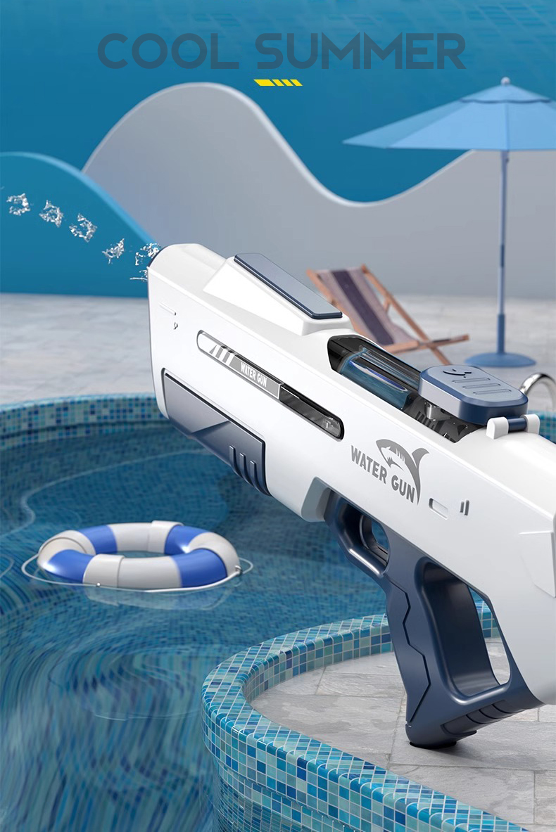 Intelligent Electric Water Gun Fully Automatic Water Absorption Toy ...