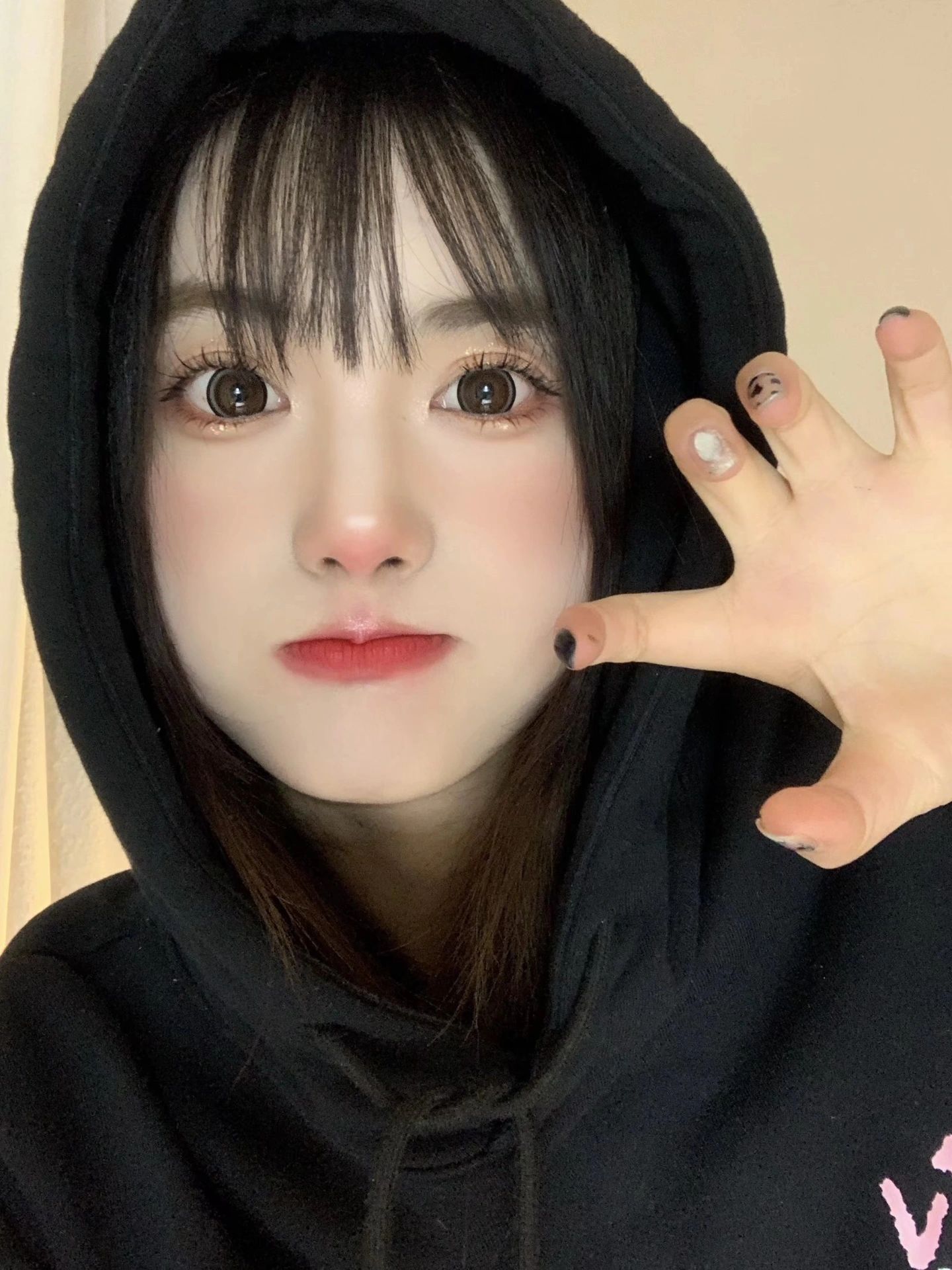 Yimeixi Black Contact Lenses with Grades 14.2MM Daily Disposable ...