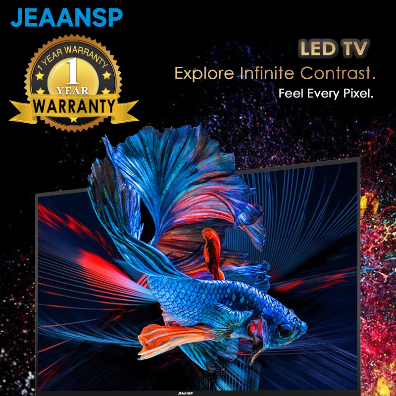 JEAANSP TV 19/22/24/26/32/40/43/46/50 inch HD Digital TV HDMI Smart TV ...