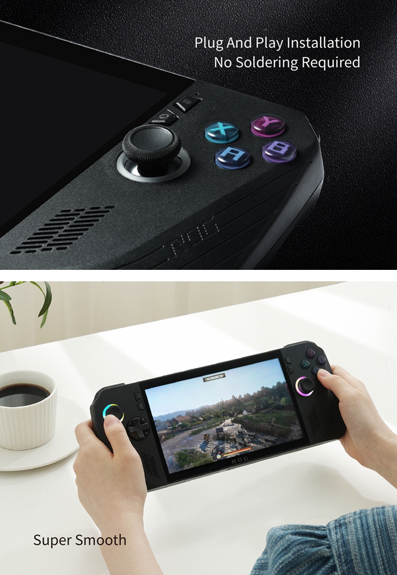 GuliKit Electromagnetic Joystick Module for Ally X GuliKit RG01 Hall ...