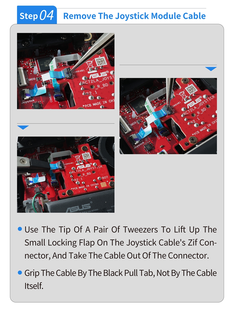 GuliKit Electromagnetic Joystick Module for Ally X GuliKit RG01 Hall ...