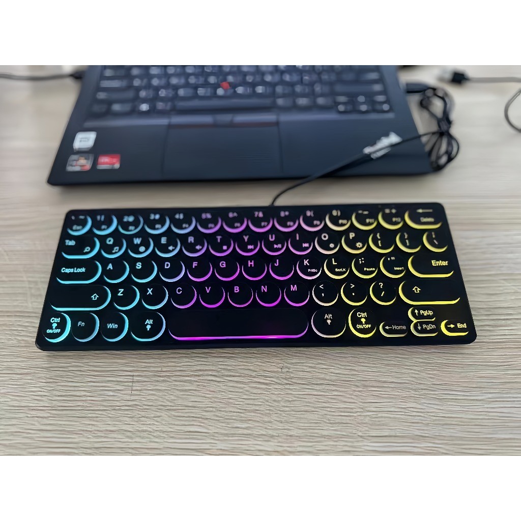 INPHIC IN-922 RGB Cool gaming keyboard - 64 key keyboard/Multi-color ...