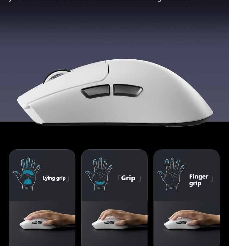 EWEADN S9 three mode wireless game mouse，supports double 8k return rate ...