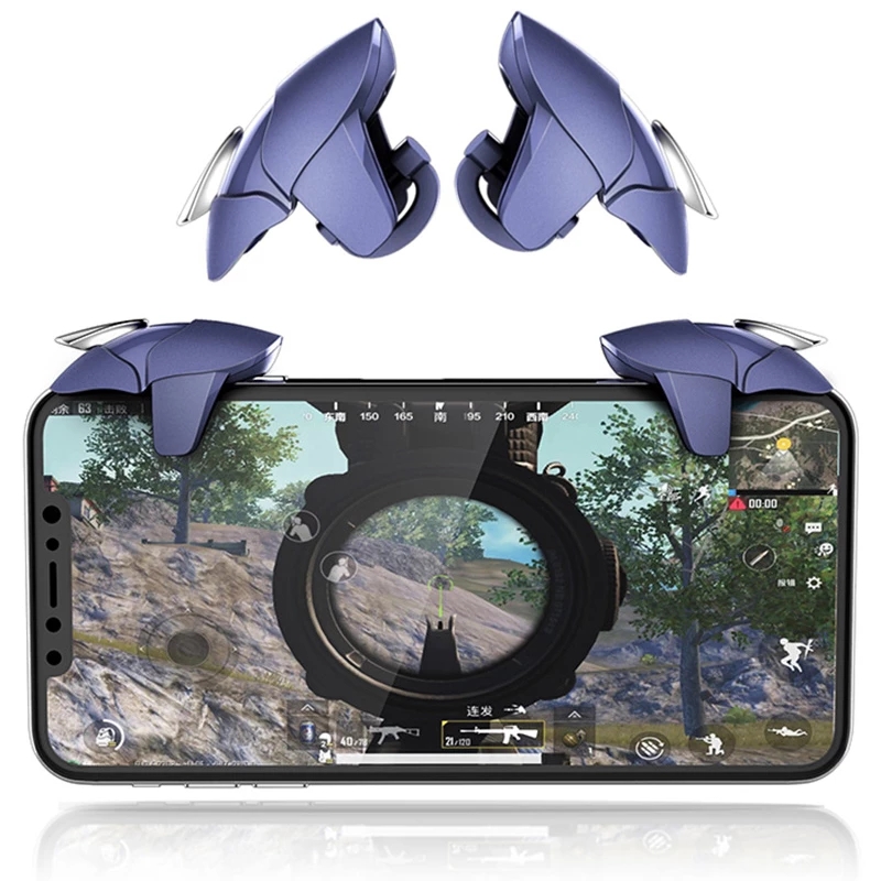 HG 1 Pair Mobile Phone GAMING Game Fire Button Smart Phone Metal Game ...