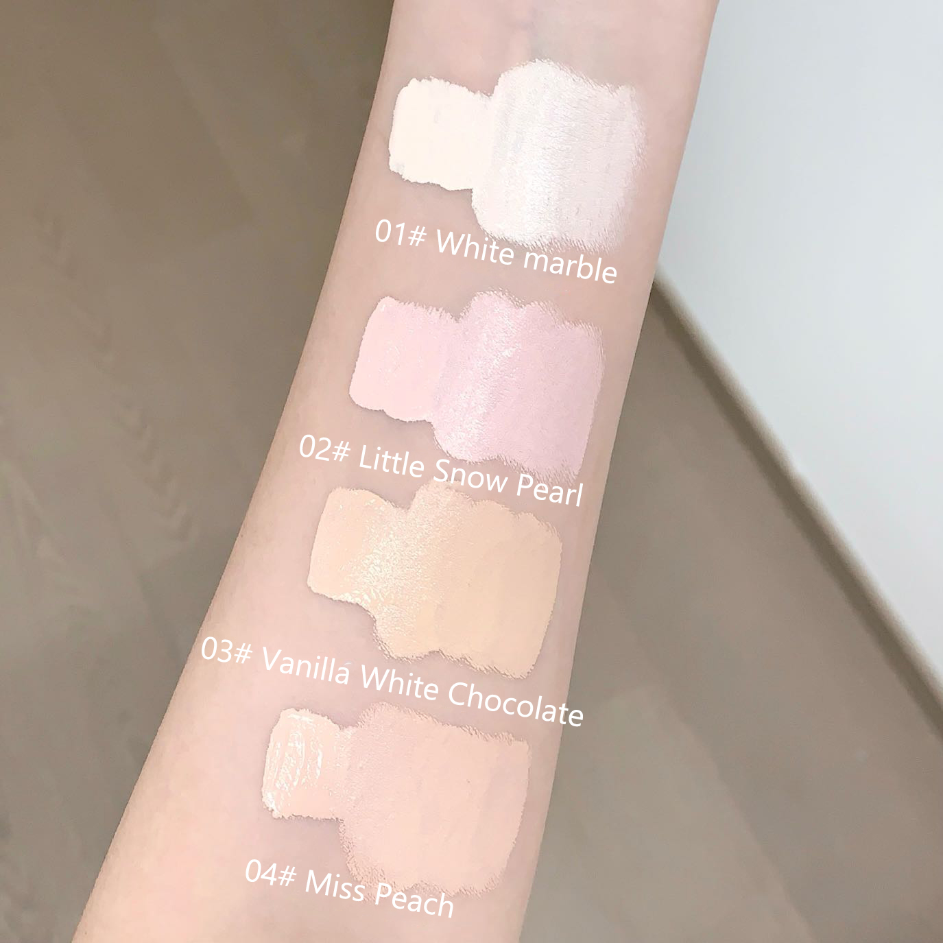 DAIMANPU Pink Liquid White Highlighter Stick Waterproof Brightening ...