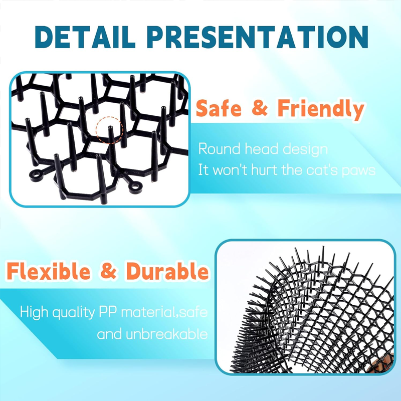 Anti Cat Mat With Spikes Cat Repellent Mat Indoor Outdoor Plastic Anti ...