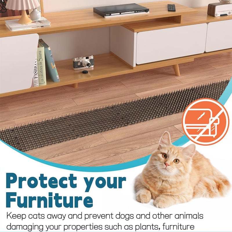 Anti Cat Mat With Spikes Cat Repellent Mat Indoor Outdoor Plastic Anti ...