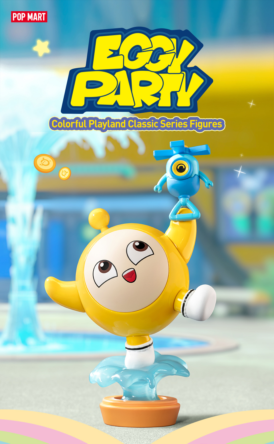 POP MART Eggy Party: Colorful Playland Classic Series Figures | Shopee Philippines