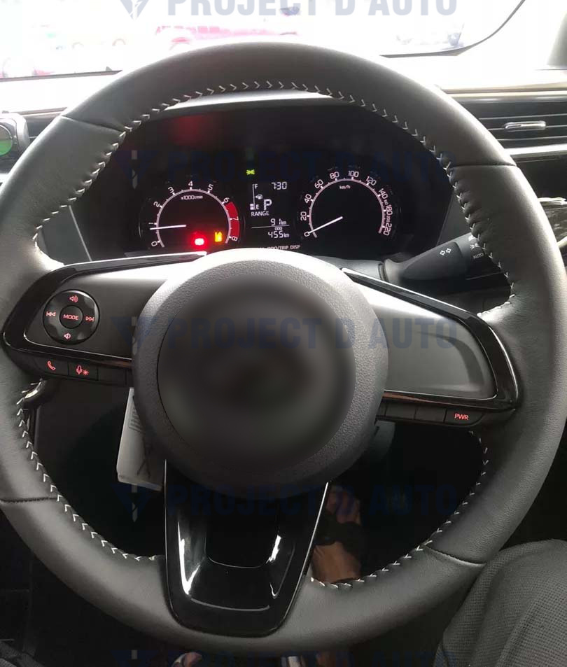 Toyota Wigo (2024-present) Carbon Fiber Steering Wheel window Switch ...