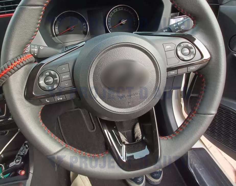 Toyota Wigo (2024-present) Carbon Fiber Steering Wheel window Switch ...