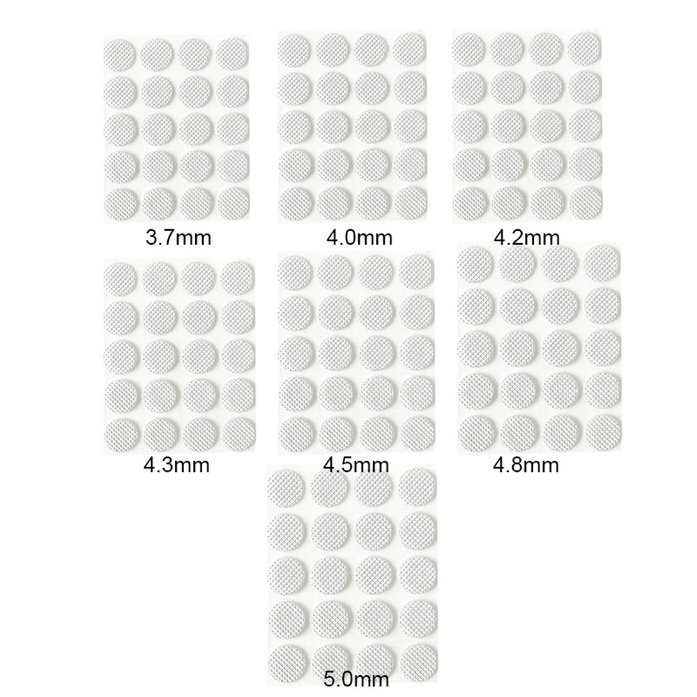 20Pcs 3.7-5mm In-Ear Headphone Dust-proof Mesh Earplug Tube Steel Mesh ...