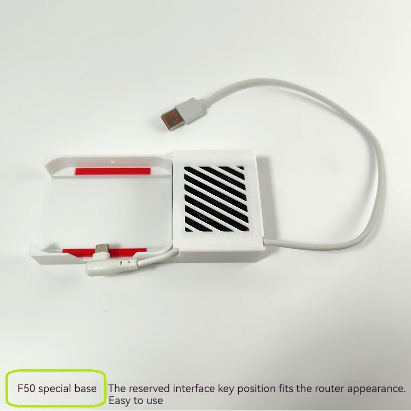 ZTE F50 router fully 3D enhanced version (turbocharged) dedicated air ...