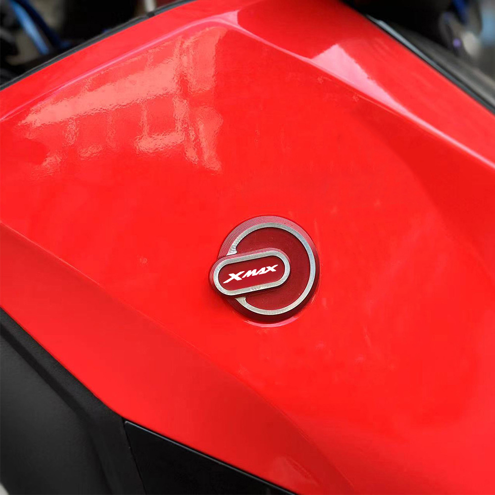 A pair For Yamaha XMAX V2 XMAX300 2023-2025 CNC aluminum alloy badges ...