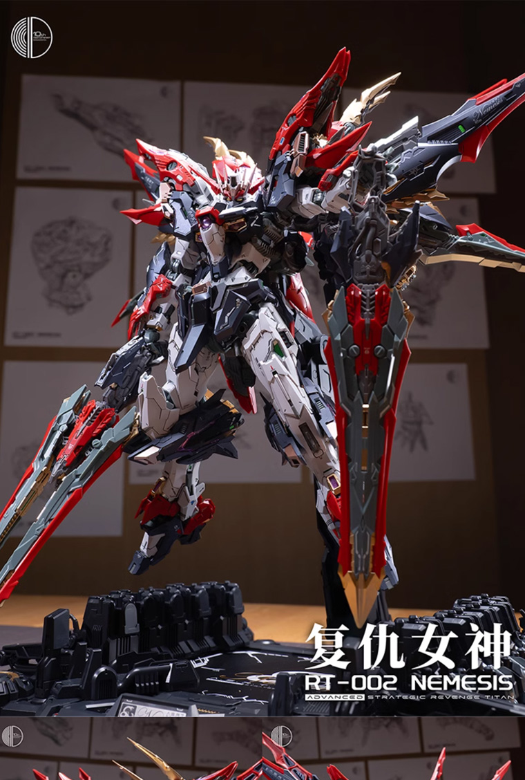 Lnfinte Dimension RT-002 NEMESIS SNAA Infinite Dimension Goddess of Revenge Assembly Model 1/100 ...