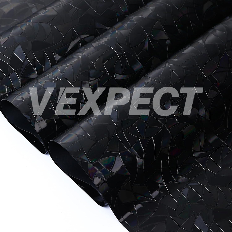 Window Privacy Film Sticker Rainbow Static Cling Stained Glass Window ...