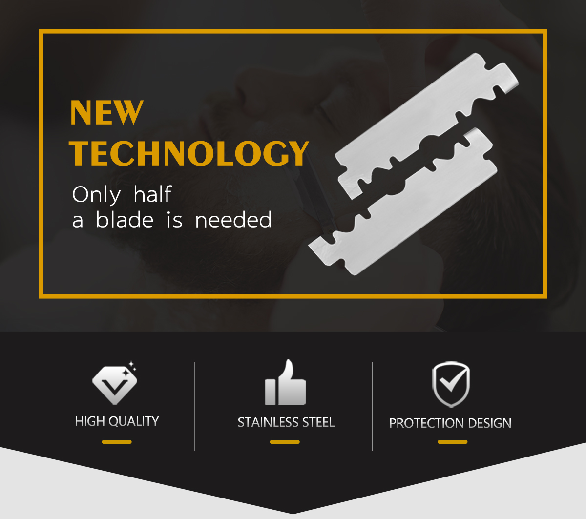 Spot#Hairdressing old-fashioned razor manual men's and women's shaving ...