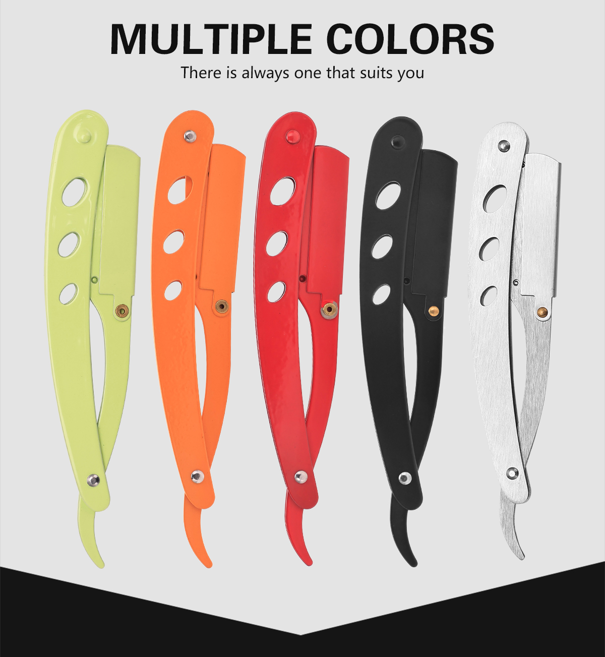 Spot#Hairdressing old-fashioned razor manual men's and women's shaving ...