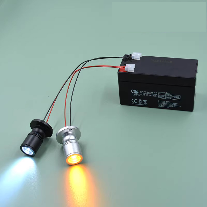 Surface mounted Mini LED Spotlight 3W DC12V Showcase Jewerly Light ...