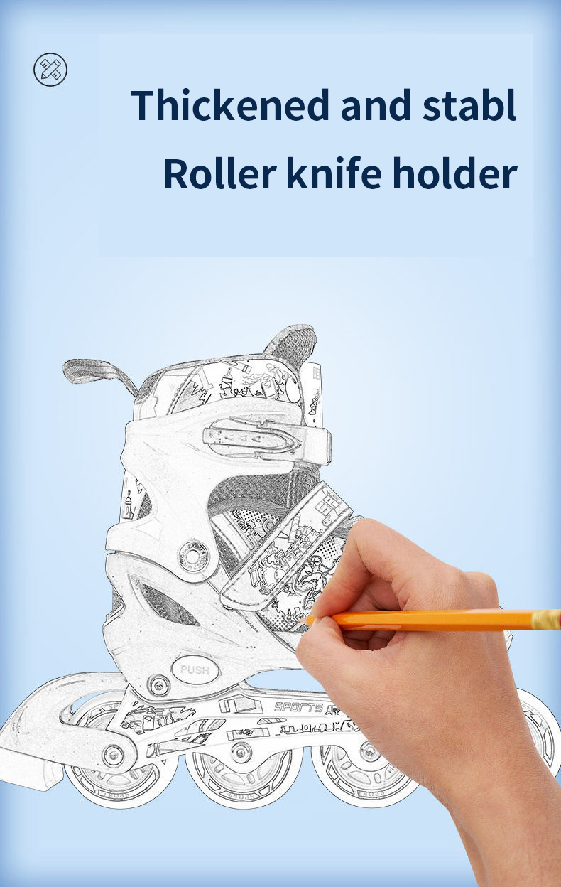 2025 Kasut Kid Roda Roller Skate Wheel with Light Kanak-Kanak Tayar ...