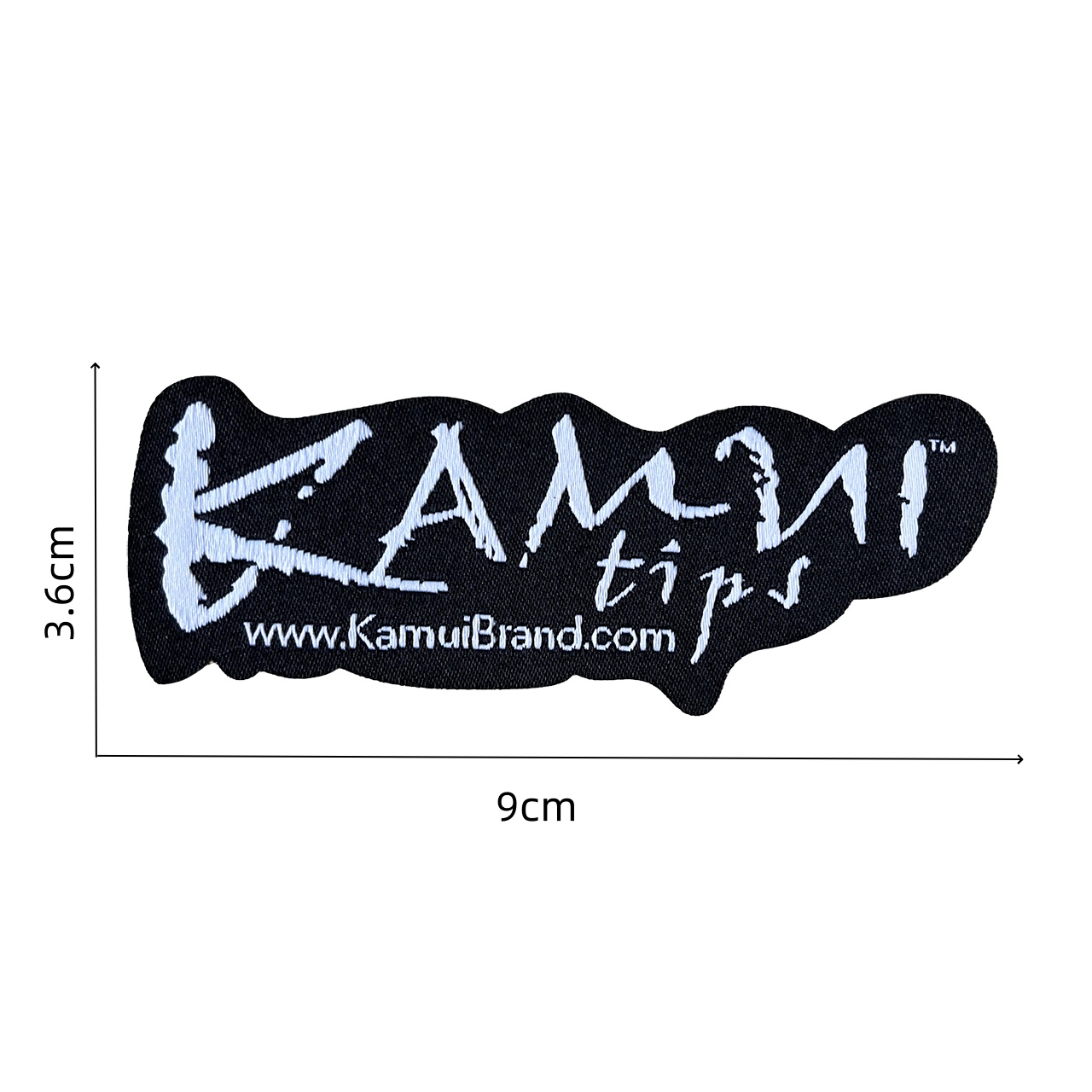 Customize Logo Brand 3M Stickers on Billiards Cue Box Bag Woven Embroidery Patches Japan Brand ...