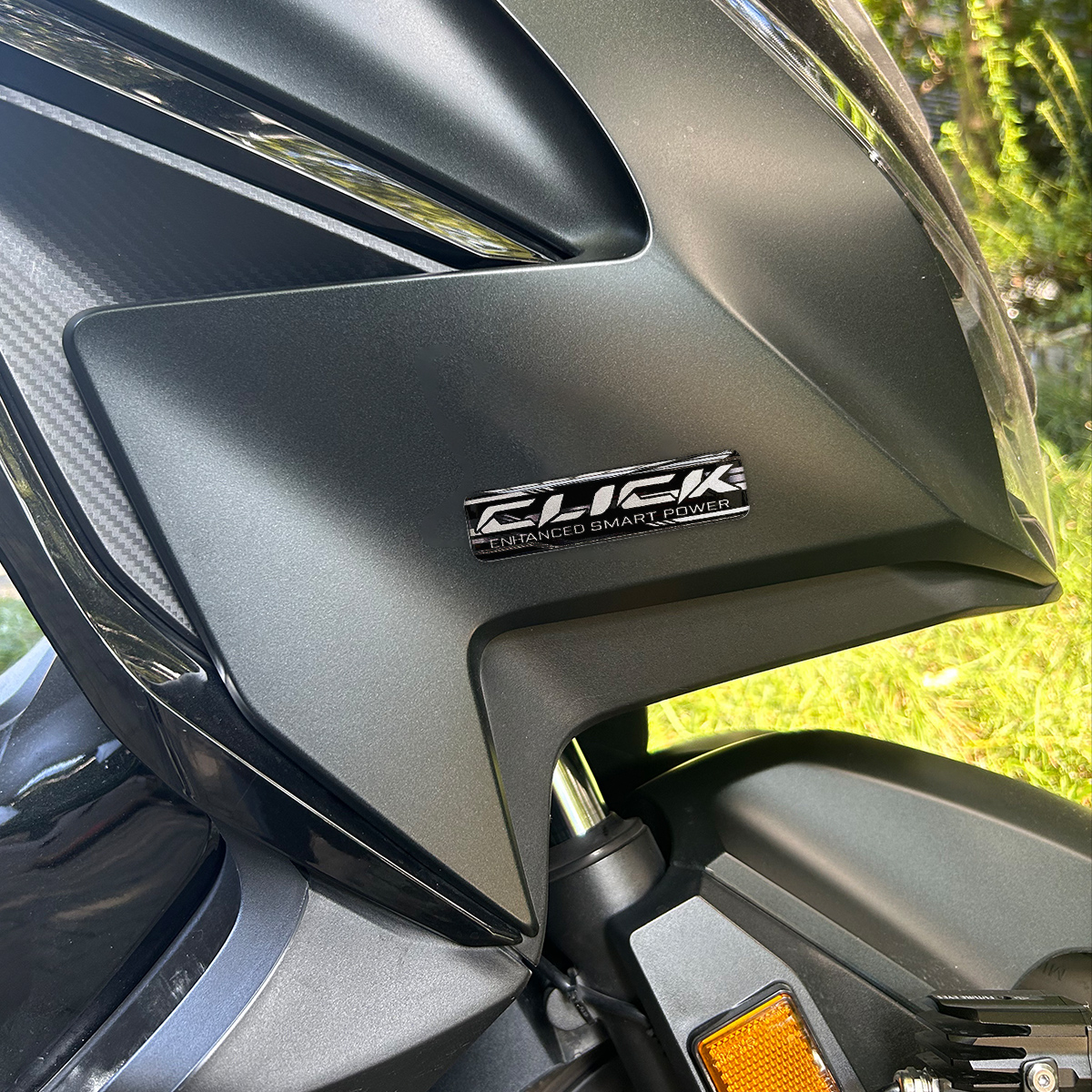 Honda Click V3 125 125i Sticker 2Pcs 3D Soft Glue Reflective Sticker ...