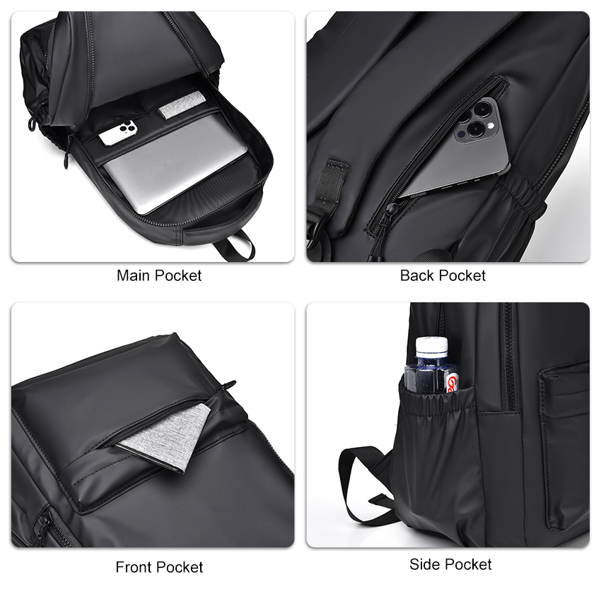 MENSPE Men Backpack Laptop Backpack Business Travel Backpack College ...