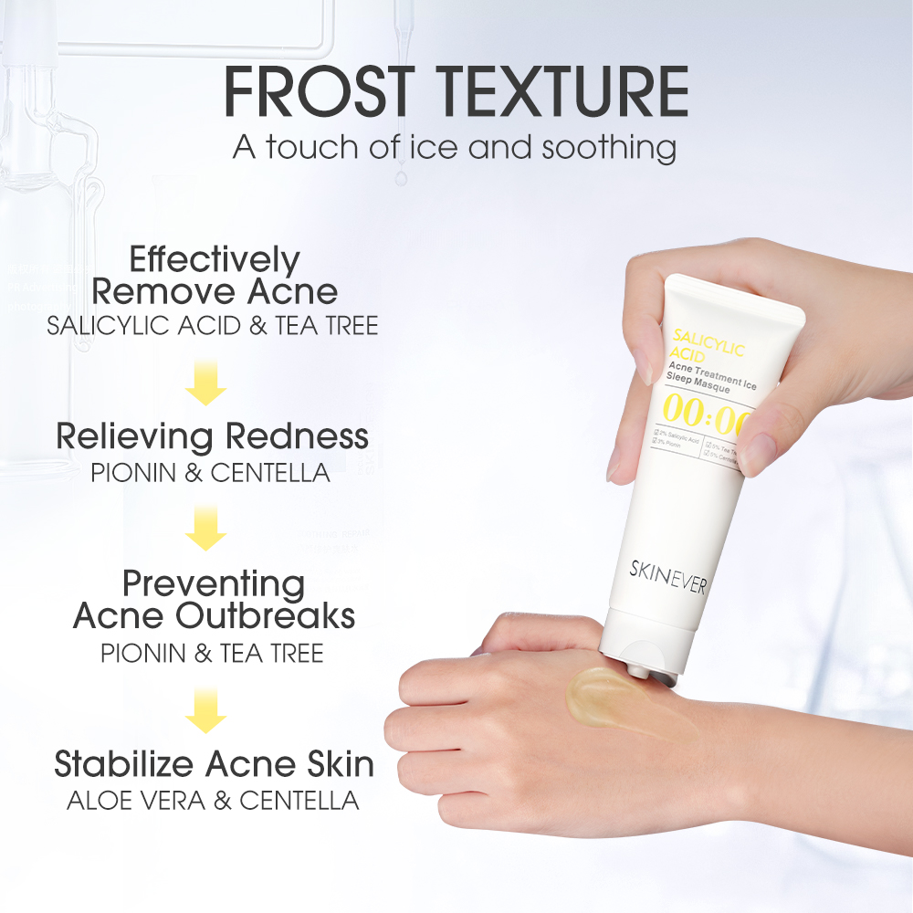 SKINEVER Salicylic Acid 4Pcs Set Acne Treatment Masque Oil control ...