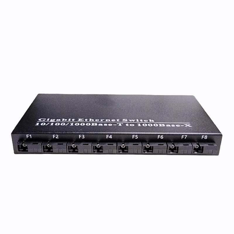 Gigabit Fiber Optical Switch 8 SC 2 1000M RJ45 Gigabit Ethernet Switch Media Converter 5V12V ...