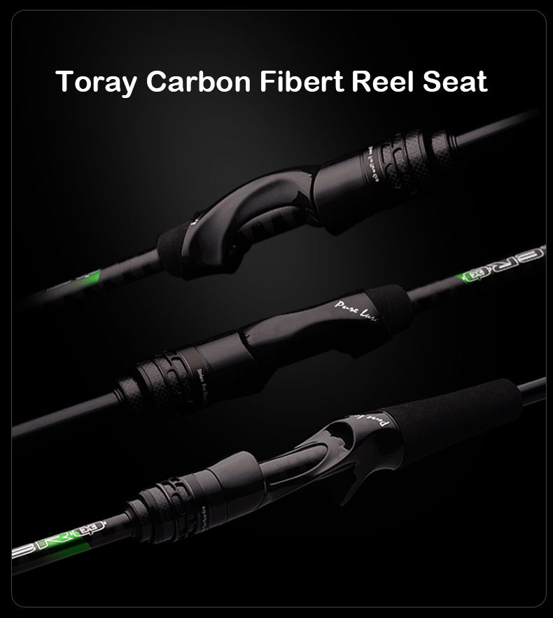 PURELURE ZERO Small Bait Light High Carbon Long Throwing Rod Rock ...