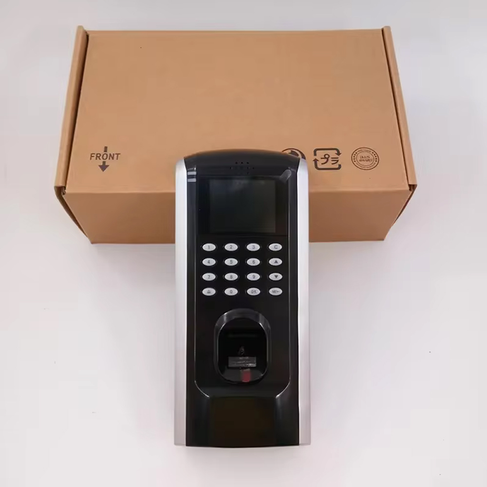 F7 PLUS Biometric Fingerprint TCP/IP RS485 Employee Time Clock Fingerprint Access Control Keypad ...