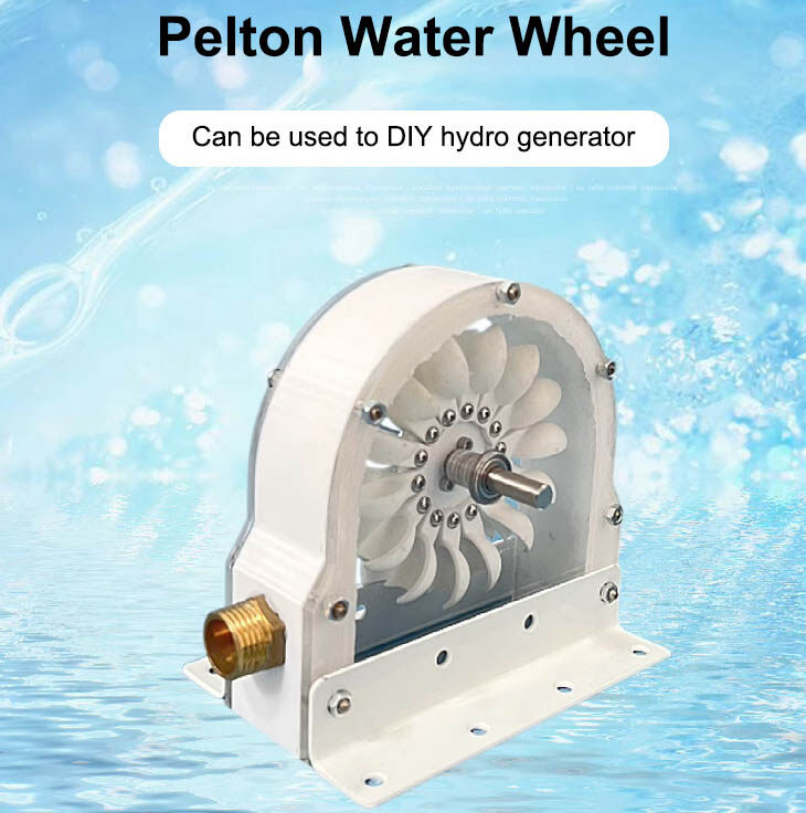 High Efficiency Pelton Water Turbine Impact Water Wheel Bucket Wheel ...