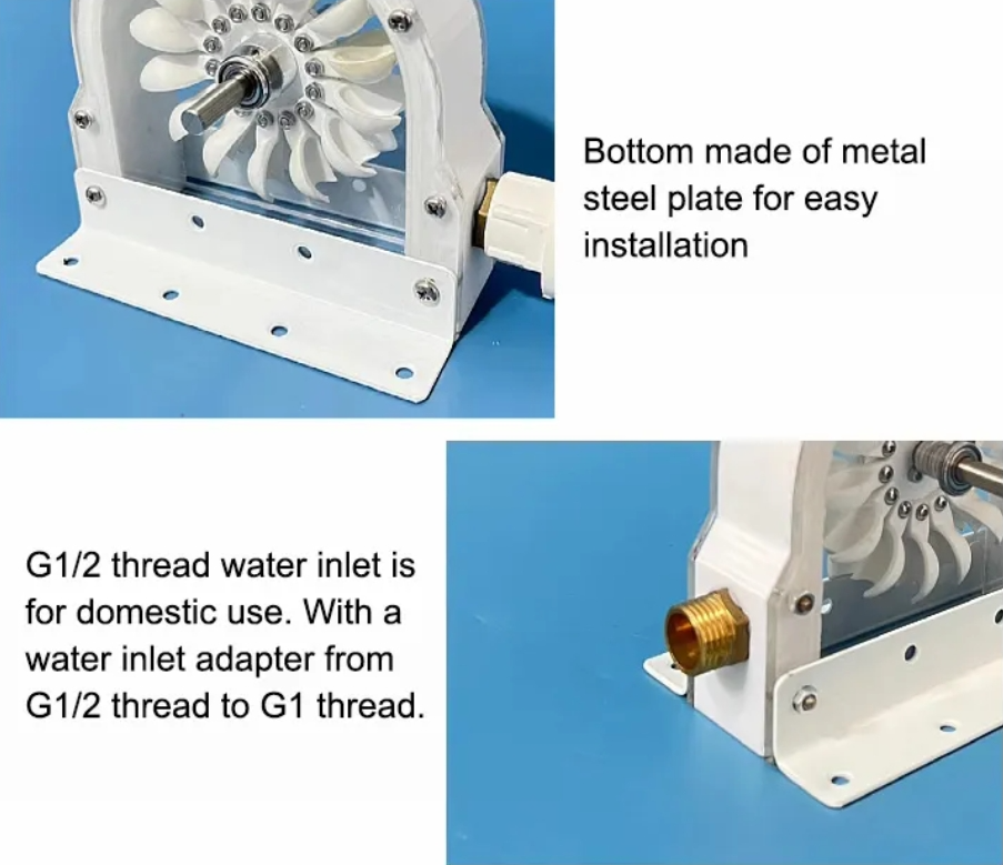 High Efficiency Pelton Water Turbine Impact Water Wheel Bucket Wheel ...