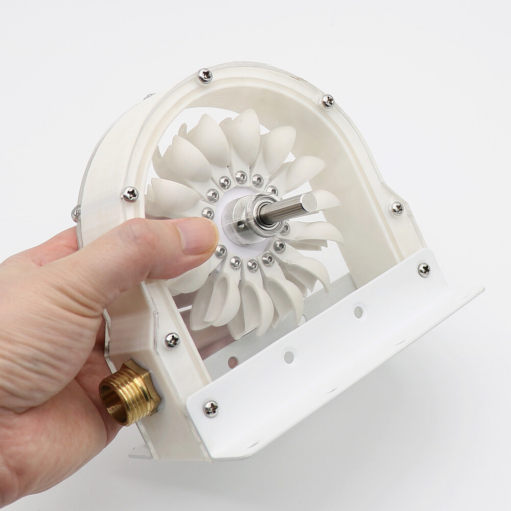 High Efficiency Pelton Water Turbine Impact Water Wheel Bucket Wheel ...