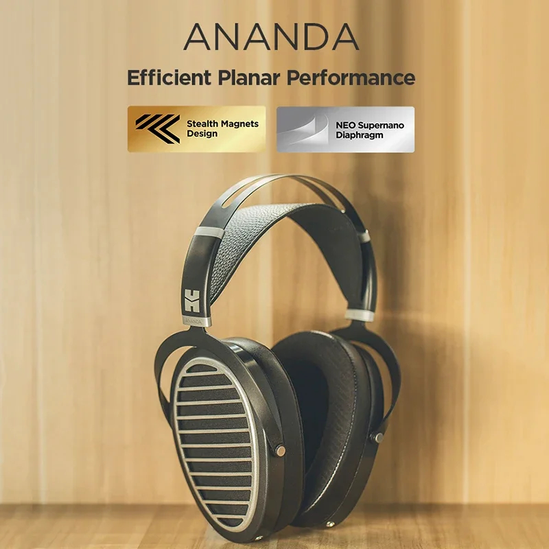 Original HIFIMAN Ananda V3 Stealth Magnet Open-Back Over-Ear Full-Size ...