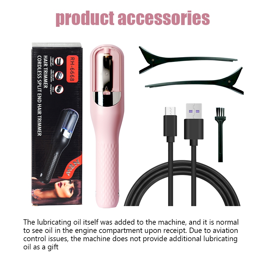 Electric Hair Clipper Hair End Cutting Machine Hair Split Ends Trimmer ...