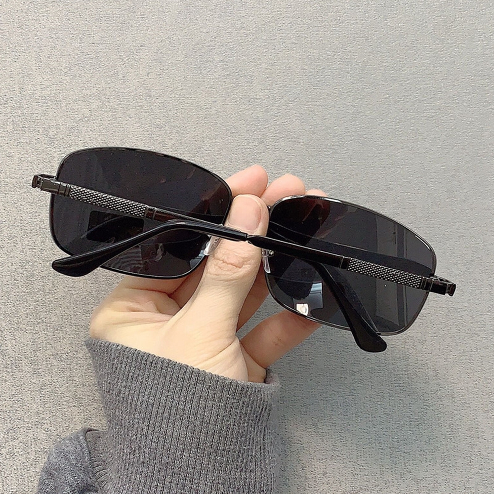 Polarized Vintage Rectangular Sunglasses for Men/Women Fashion Driving ...