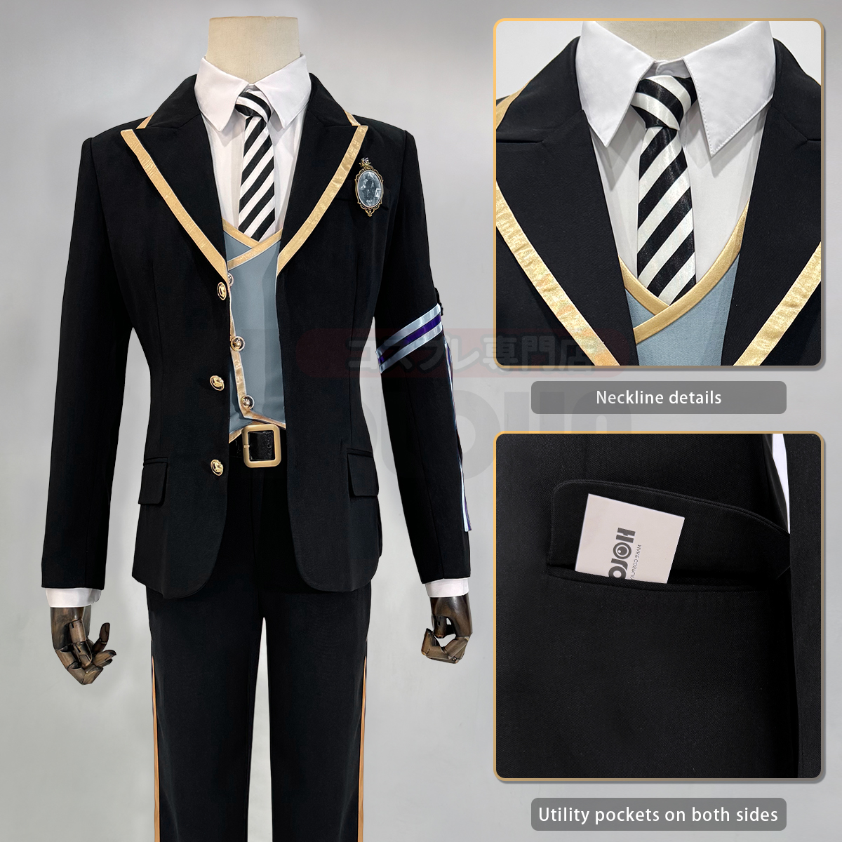 Holoun Twisted Wonderland Cosplay Costume Japanese Anime Uniform Riddle ...