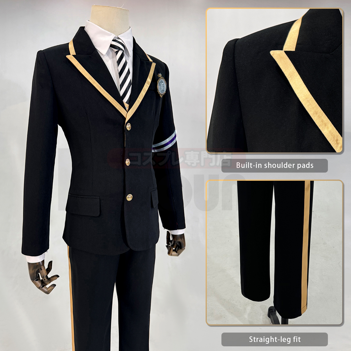 Holoun Twisted Wonderland Cosplay Costume Japanese Anime Uniform Riddle ...