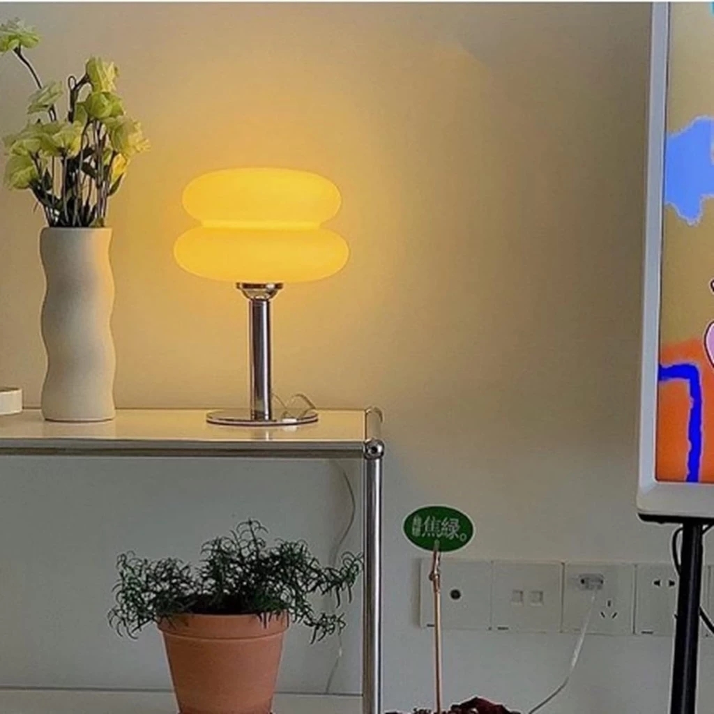 【LOCAL SHIP】Bedroom Table Lamp Decorative Lighting Tri Color Dimming ...
