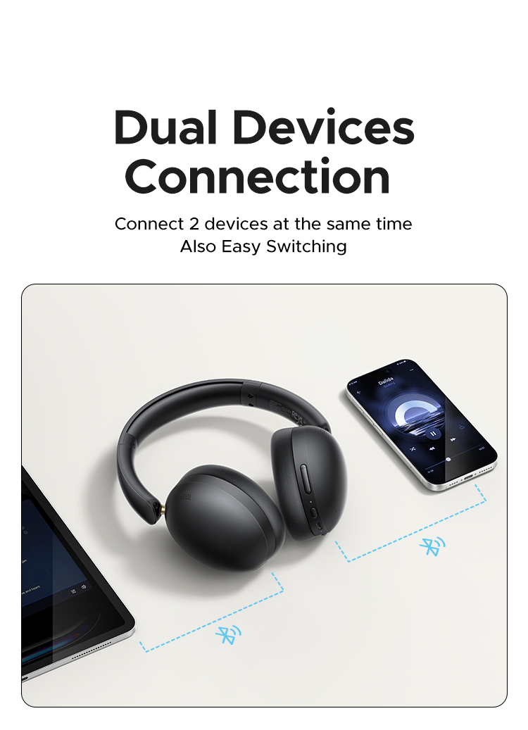 UGREEN Studio Max2 Wireless Bluetooth 5.4 Headphone Hi-Res Certified HiFi Earphone with 3D ...