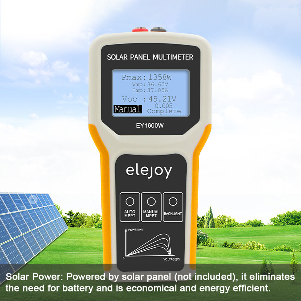 EY800W EY1600W EL400B Solar Panel Multimeter Auto/Manual MPPT Detect ...