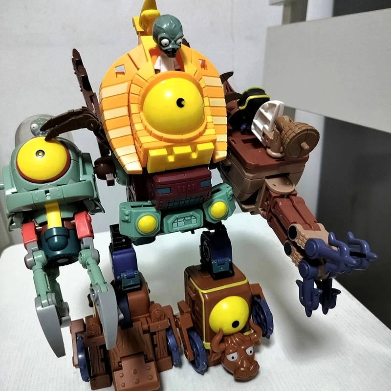 5 in 1 Plants vs Zombies Toy Gift Box Set Large Fitted Transformation ...