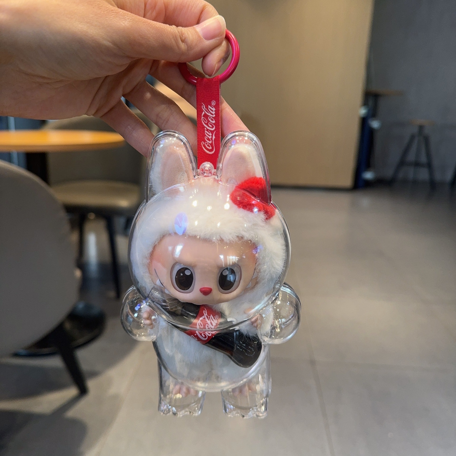 (Local Stock) 2pcs Labubu V3 Coca Cola V2 V1 Transparent Protective ...